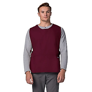 Adar Universal Cobbler Apron Multi Color 2 Pack - Unisex Cobbler Apron - 7022M - Burgundy/Navy - X