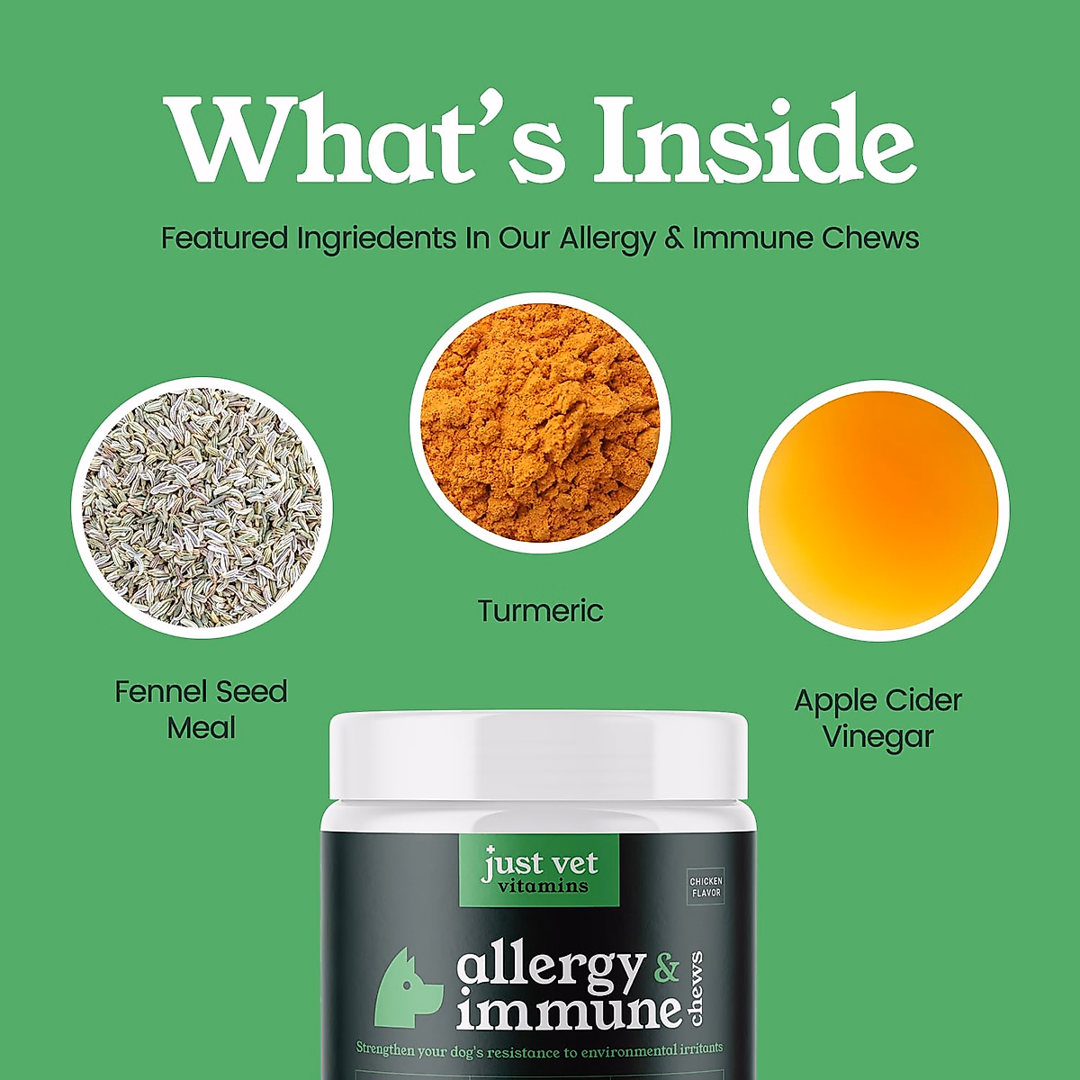 Just Vet Vitamins Allergy & Immune Chews