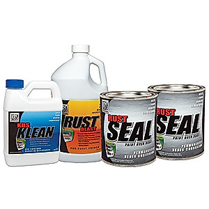 KBS Coatings 5710202 Satin Black Large Frame Coater Kit, Covers 100 sq ft