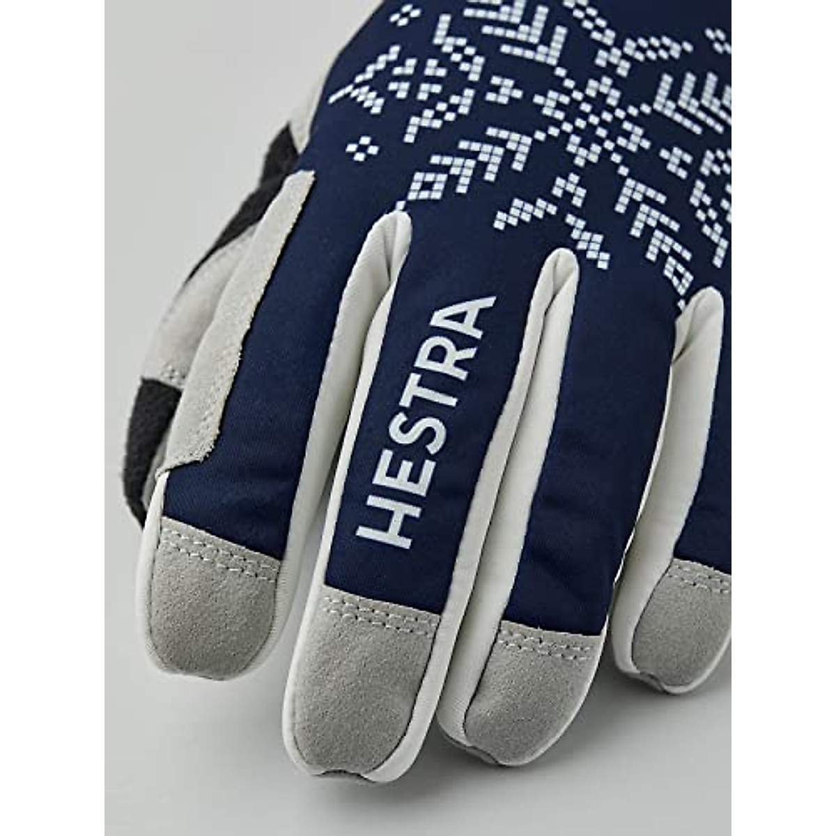 Hestra Women´s XC Primaloft 5-finger Glove - Dark Navy Print - 5