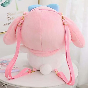 Huositi Anime Plush Backpack Cartoon Character Shoulder Bag Toy Bag Character Cute Soft Filling Bag