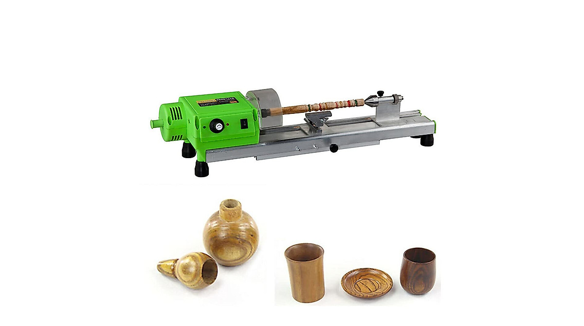 Onetuon Mini Wood Lathe - Versatile Woodturning Tool