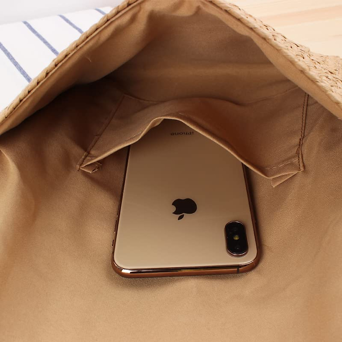 FGSS Womens Straw Clutch Purses Summer Beach Bags Woven Envelope Handbags Wallet