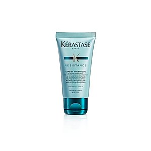 Kerastase Resistance Ciment Thermique Hair Serum and Blow Dry Primer | Strengthens to Support Healthy Hair Lengths | Prevents Breakage and Seals Split Ends | Heat Protectant | For All Hair Types | 1.7 Fl Oz