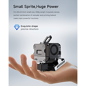 Official Creality New Sprite Extruder Pro Upgrade Kit, Direct Drive Extruder Pro Kit for Ender 3/Ender 3 v2/Ender 3 Pro/Ender 3 Max/Ender 3 S1/CR-10 Smart Pro 3D Printers,Support BL Touch/CR Touch