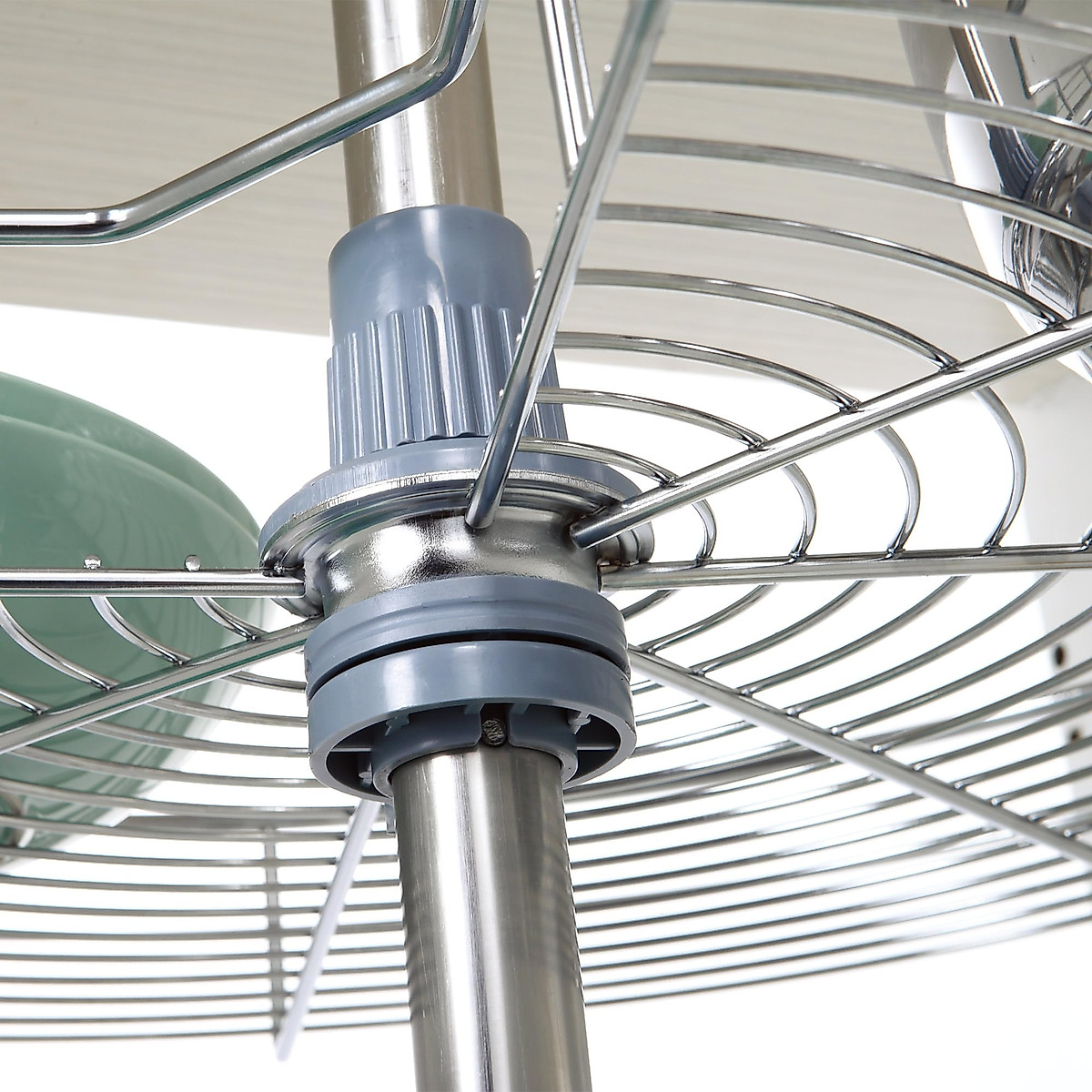 DOWELL 32inch Kidney Shape Chrome Lazy Susan Double Rack Kitchen Cabinet 2 Shelf Set 4001-270-32