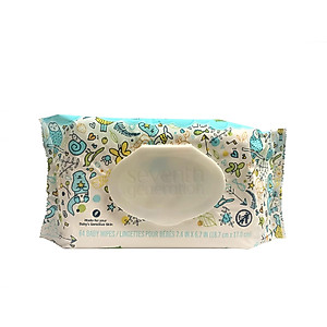 SEVENTH GENERATION BABY WIPES,TRVL S1152313 64 CT 12-CS