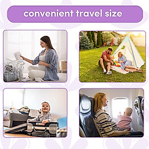 Dapple Baby Bottle Soap, Hypoallergenic Dish Soap for Baby Bottles, Powered by Plants, Travel Size, Lavender, 3 Fl Oz (Pack of 1)