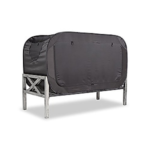 Privacy Pop Bed Tent (Twin) - Black