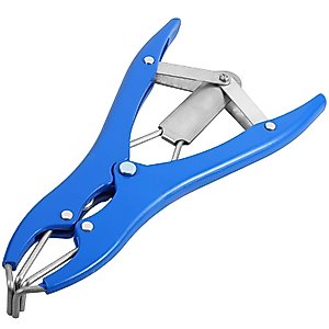 NUOBESTY Metal Balloon Expansion Pliers Tool Filling Balloon Mouth Expander DIY Tools for Sequins Confetti Filling Home Party Activities Dedicated Blue