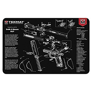 TekMat PISTOL MAT S&W M&P BLK