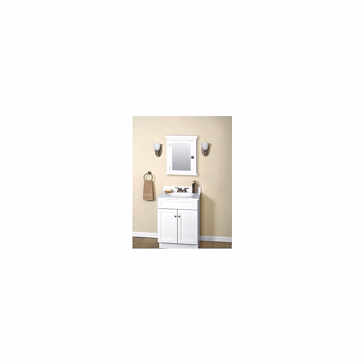 Zenith MC10WW, Early American Medicine Cabinet, White