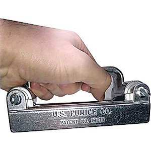 Grillmaster Grill Brick Holder by US Pumice, Made of Aluminum, Reusable Grill Stone Cleaning Brick Holder, Adjustable Clamps, Fits Multiple Sizes of Bricks, Avoid Burnt Hands, Work Safe, FMP 133-1189