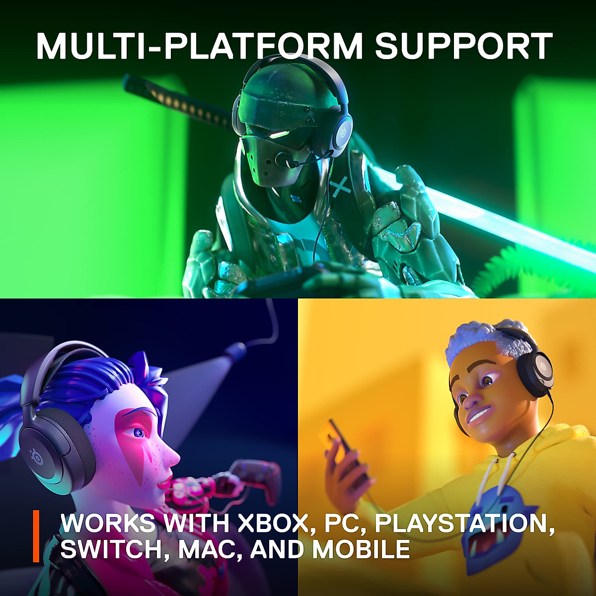 SteelSeries Arctis Nova 1X Gaming Headset - Signature Arctis Sound - ClearCast Gen 2 Mic - Compatible with Xbox Series X|S, PC, Playstation, Switch, and Mobile (Renewed)