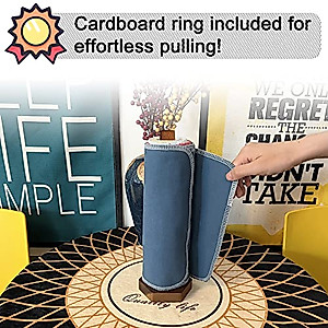 NGORAY Reusable Paper Towels Swedish Dish Washable - 25 Pack Cotton Pulp Reusable Napkins Alternative Eco Friendly Thick and Strong Cloth Paper Towels Roll for Kitchen Paperless Dishcloths Replacement