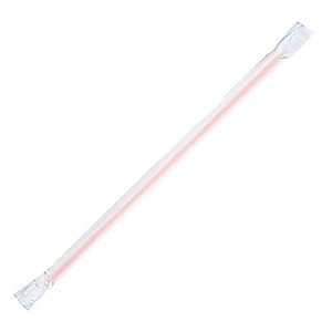 Karat C9075 (Orange) 9" Giant Straws (8mm Diameter), Paper-Wrapped, Solid Orange (Case of 2500)
