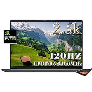 Lenovo IdeaPad 5 Pro 16'' QHD+ Notebook - AMD Ryzen 6600HS (>i7-11390H) 3.30 GHz 16 GB LPDDR5-6400 RAM 512 SSD NVIDIA GeForce RTX 3050 W/Mouse pad(16RAM|512GB), 16GB RAM | 512GB PCIe SSD