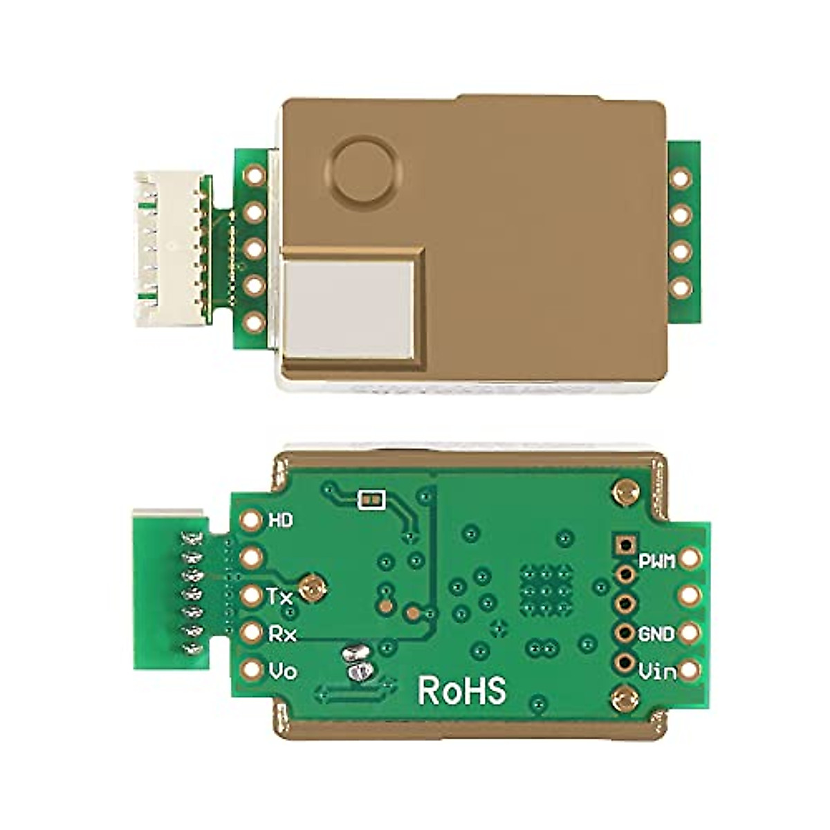 AITRIP 1PCS MH-Z19B Infrared Carbon Dioxide Monitor Sensor CO2 Detection Sensor Module UART PMW Wave Output 0-5000ppm+Cable
