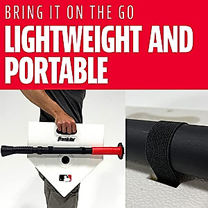 Franklin Sports MLB Teeball Starter Set - Youth Baseball and Tball Tee, Baseball and Bases with Rebounder Net - Full Beginner