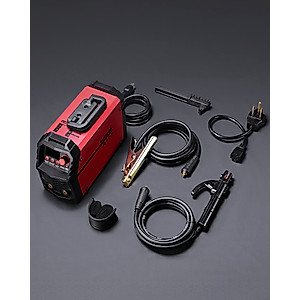 ARCCAPTAIN Stick Welder, [Large LED Display] 200A ARC/Lift TIG Welding Machine with Synergic Control, IGBT Inverter 110V/220V Portable MMA Welder Machine with Hot Start, Arc force and Anti-Stick