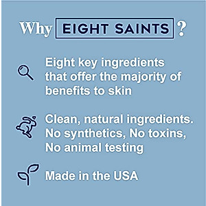 Eight Saints Up the Anti Night Cream Face Moisturizer to Reduce Fine Lines and Wrinkles, Natural and Organic Anti Aging Cream For Face with Niacinamide and Hyaluronic Acid, 2 Ounces