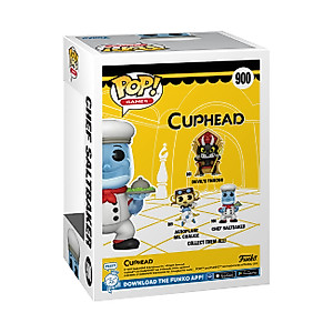Funko Pop! Games: Cuphead - Chef Saltbaker with Chase (Styles May Vary)