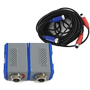 VTSYIQI Ultrasonic Flowmeter Cable 10m Wire TL-1 Large Size Ultrasonic Flow Meter Flowmeter Transducer Clamp On Sensor DN300~6000mm Apply to TUF-2000H TUF-2000P TUC-2000E Ultrasonic Flow Meter