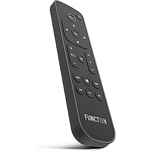 Function101 F101-ATVRM 2-Pack | Replacement Button Remote for Apple TV | Infrared Connectivity | 2 AAA Batteries Included