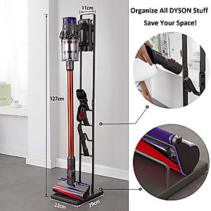 Storage Stand Dock Dockings Station for Dyson V11 V10 V8 V7 V6 Cordless Stick Vacuum Cleaner, Stable Metal Storage Bracket Organizer Rack
