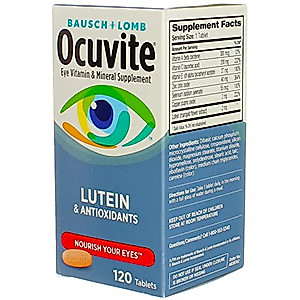 Bausch & Lomb Ocuvite with Lutein - 120 Tablets