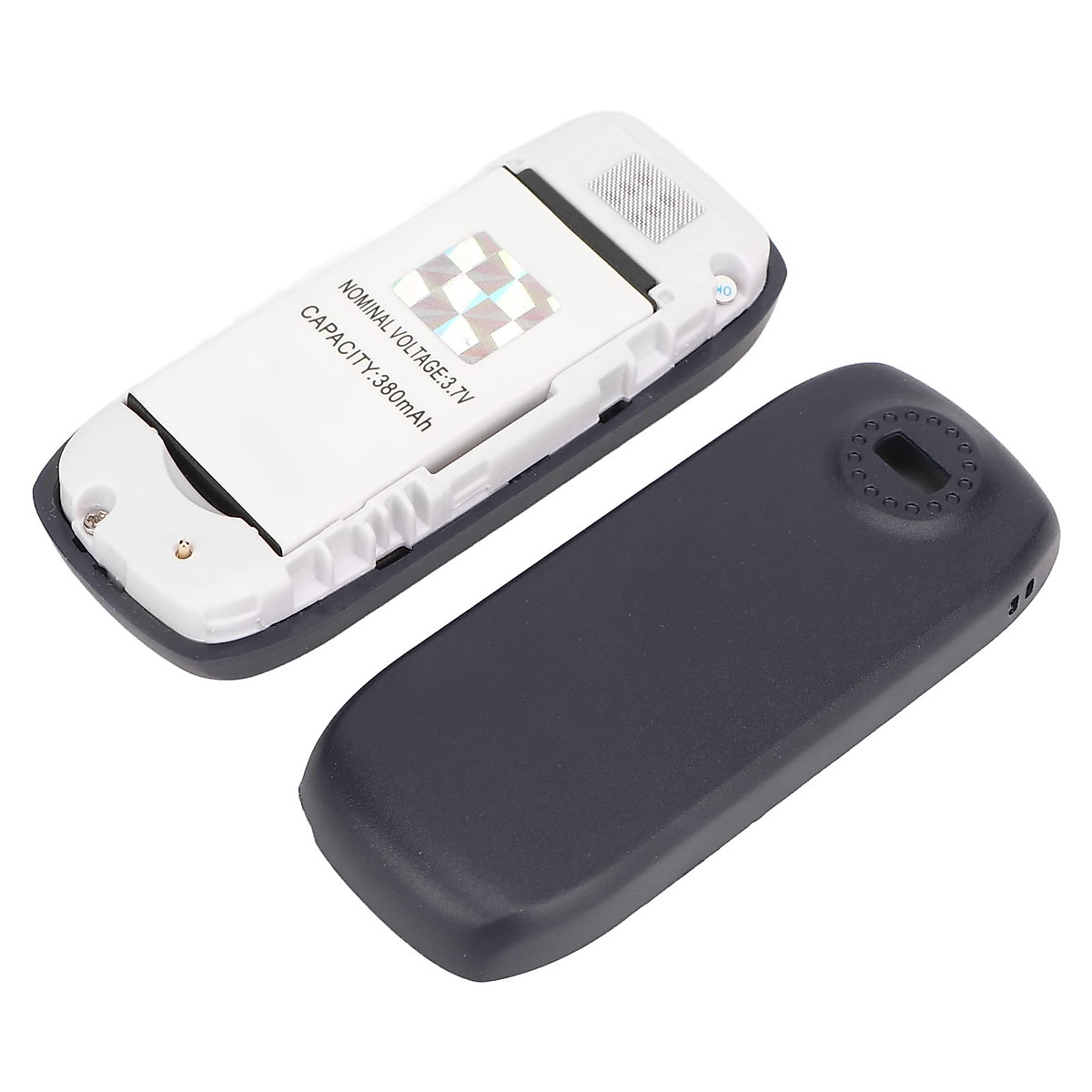 Seniors Cell Phone, Big Buttons Volume Unlocked Simple Mobile Phone, Dual Card Mini Backup Mobile Phone with Low Radiation Rate, 2G Network (Blue)