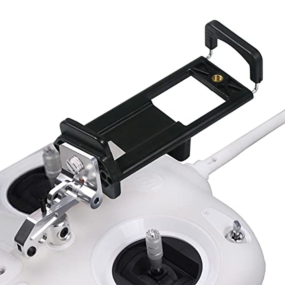 O'woda Tablet/Phone Holder for DJI Phantom 3/3 3 Standard, 2 in 1 Adjustable iPad Bracket Stand for DJI Phantom 3/3 Standard Remote Controller