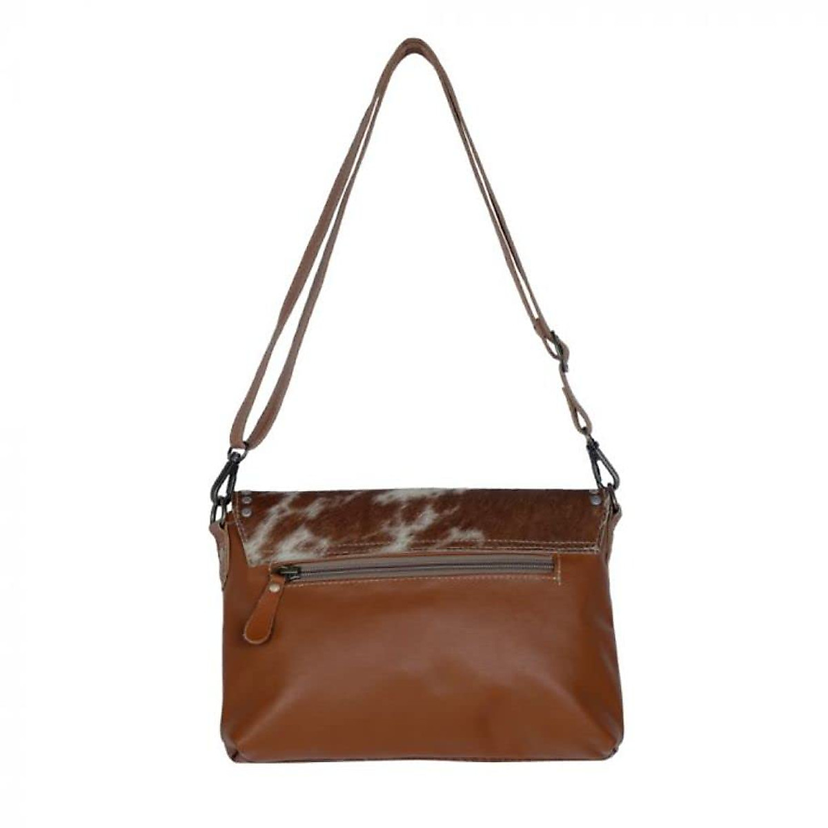 Myra Bag Blossom Etched Leather & Hairon Bag S-3380
