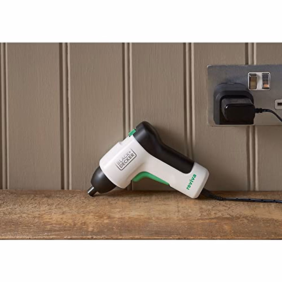 BLACK+DECKER 4V MAX reviva Electric Screwdriver, Cordless, USB Chargeable (REVSD4C)