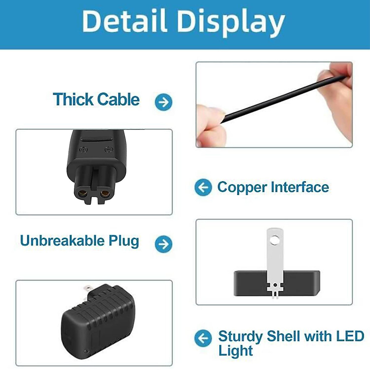 Charger for Remington Shaver Replacement Remington HC4250 PG6171 PF7500 PF7600 PG6250 PA-0510N Beard Trimmer Charger Remington Hair Clipper Wall Power Supply Cord 5V Adapter