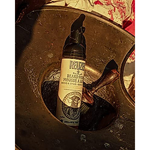 Reuzel Wood and Spice Beard Foam, Deodorizes Beard, 2.36 oz