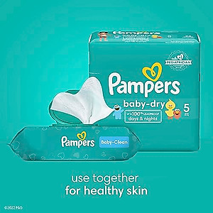 Pampers Baby Dry Diapers Size 7, 88 count - Disposable Diapers
