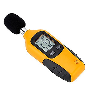 Mengshen Decibel Meter, Digital Sound Level Meter Handheld Audio Noise SPL Meter Tester with LCD Display Measuring 30-130dB (9V Battery Included)