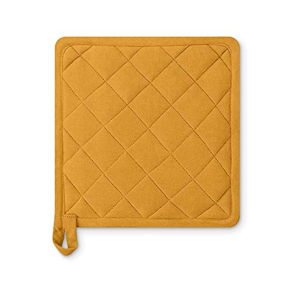 Full Circle Kind Collection Plant-Dyed Organic Cotton, Pot Holder, Turmeric