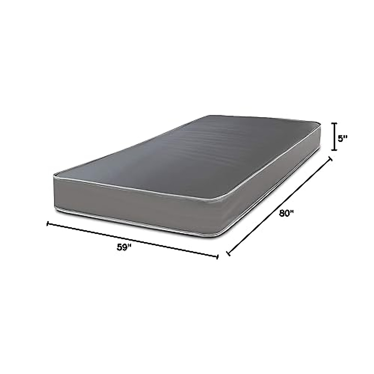 Mielmoon The Original Medical Waterproof Mattress Vinyl Double Sided Tight top USA,Adaptive Foam & Pressure Relief - Orthopedic Mattress-Any Age Any Purpose Cooling Firm (5", Queen)