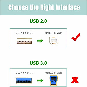 Guy-Tech USB 2.0 Data PC Cord for Magicspin IDVD16DDBE DVDRW 1016UI IDVD16DD 16x DVD+CD/RW Drive Magicspin I/O Magic P/N: I522452EU Model Number: BCE 5224UI USB CD CD-R/RW Recordable Rewritable Drive