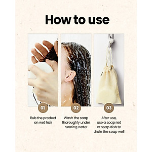 Kundal Shea Butter Intensive Silky hair Conditioner & Treatment Bar 100g, French Lavender, Hydraying, Nourishing Care for Damaged Hair, Compact Size, Zero Waste Design