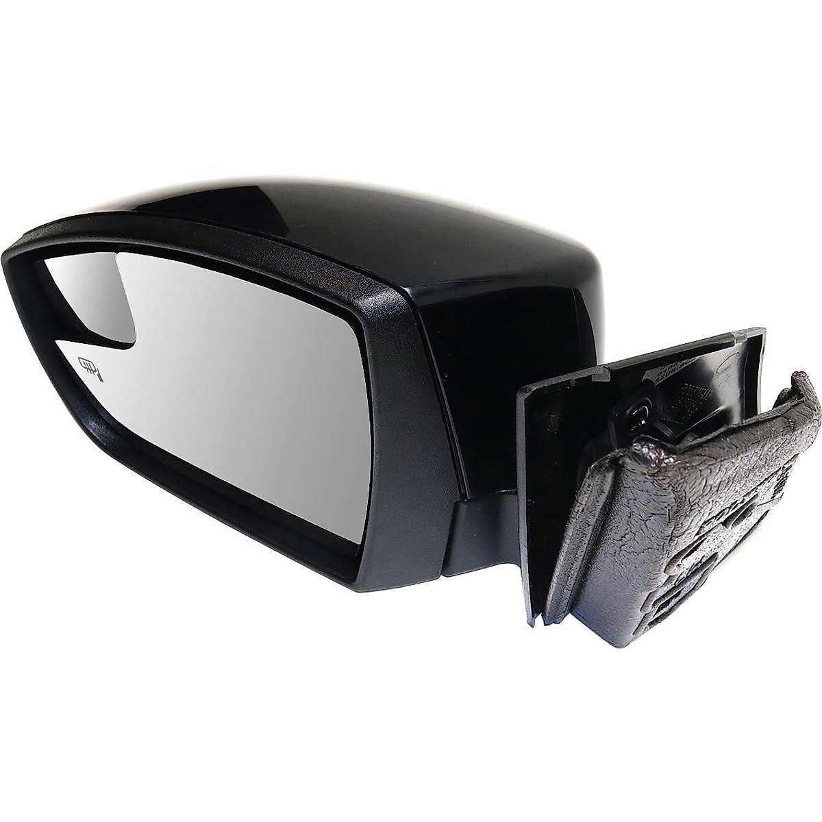 Kool Vue Driver Side Power Heated Mirror for Ford Focus 2012-2014 With Signal Light, Spotter Glass & Puddle Lamp Paintable