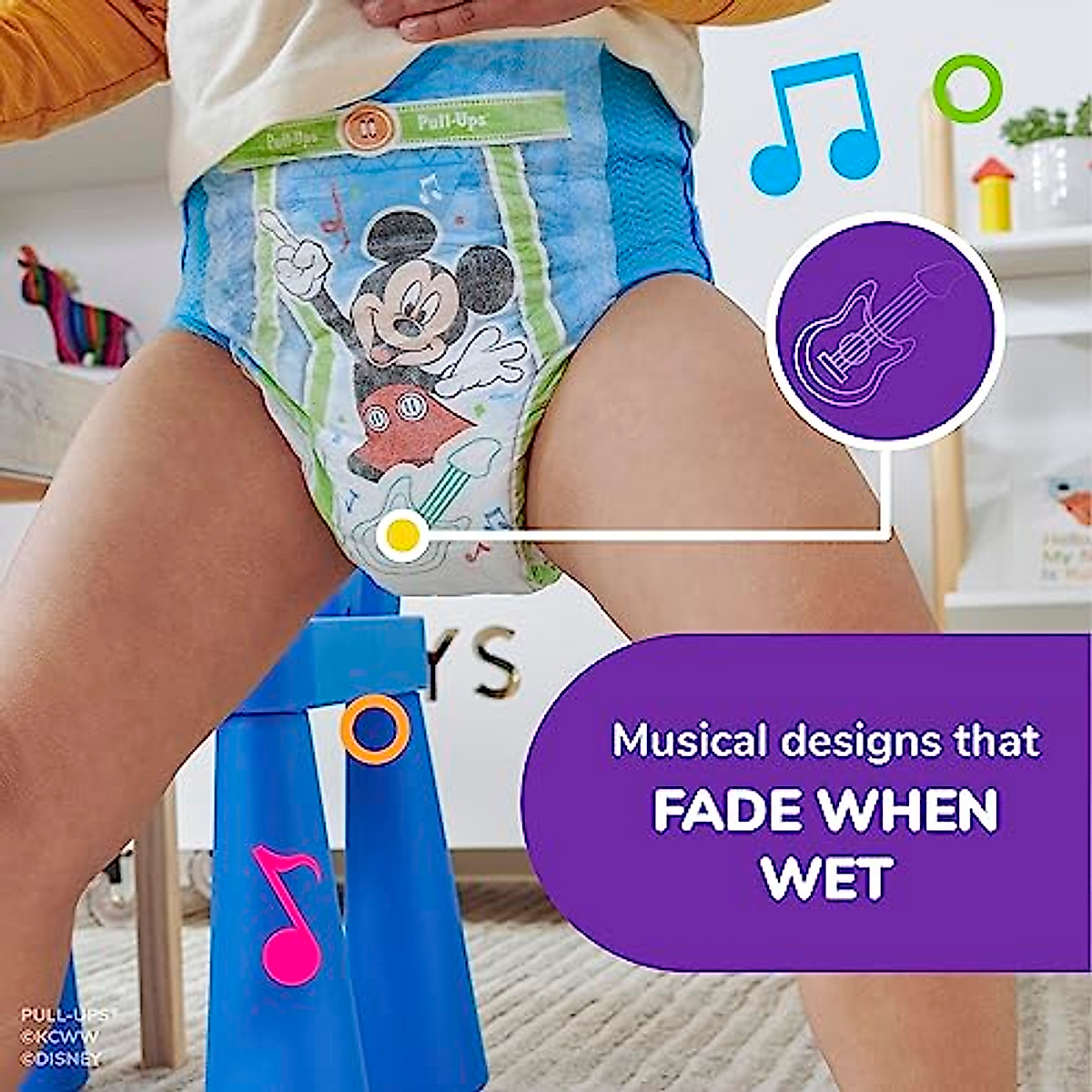 Pull-Ups Boys' Potty Training Pants Training Underwear Size 5, 3T-4T, 66 Ct