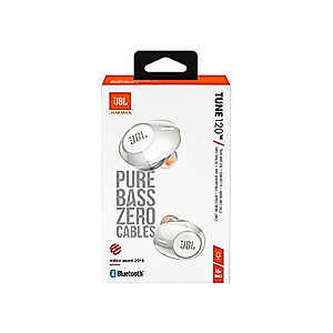 JBL TUNE 120TWS - True Wireless in-Ear Headphone - White