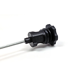 V6 3.5/3.6 | Automatic Transmission Dipstick | PERMANENT LOCKING | for 300 300C C, Challenger, Charger, Magnum and NAG-1 / W5A580 | STAYS in VEHICLE ! | (replaces cap, top, plug)