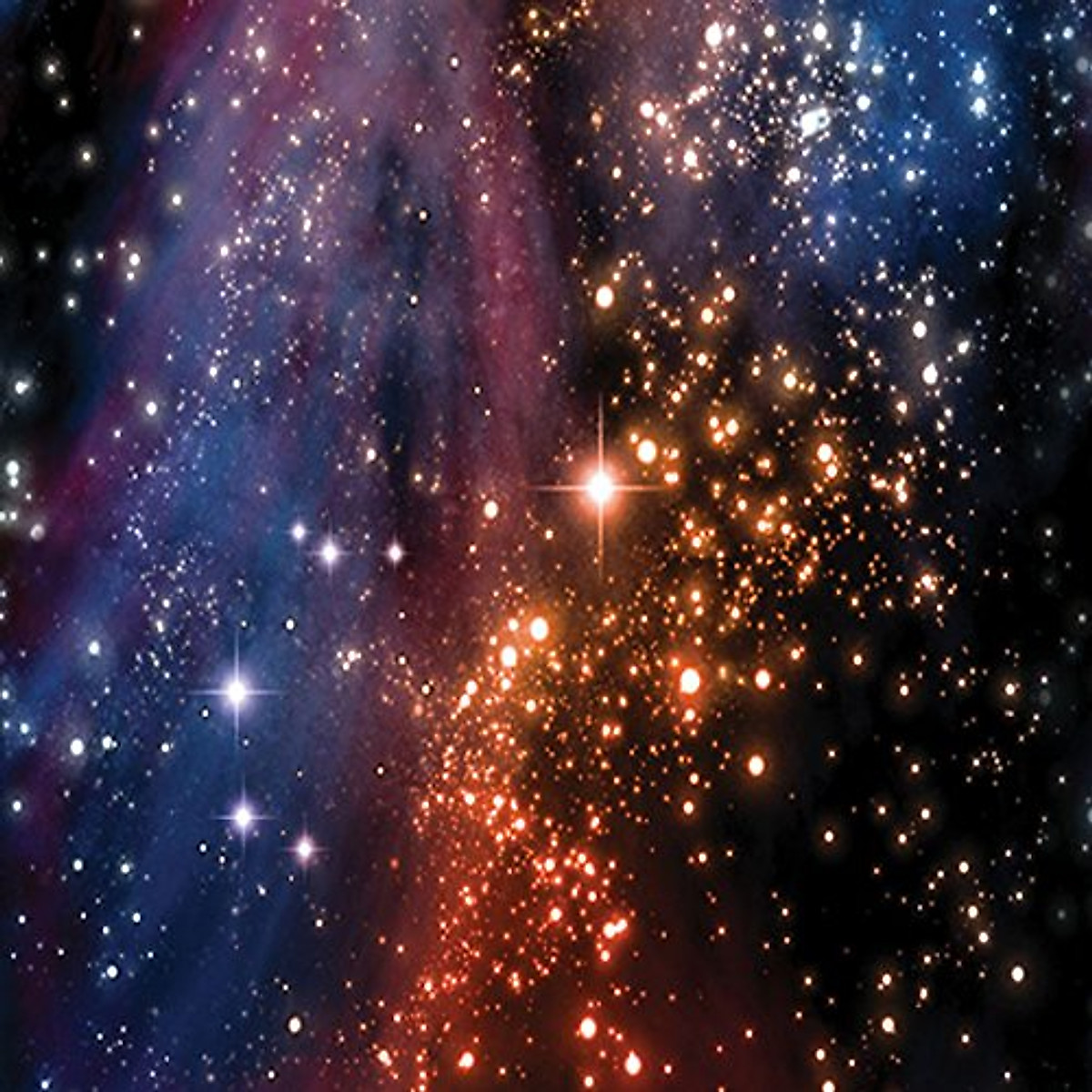 Duck Brand 283039 Printed Duct Tape, Single Roll, Galaxy