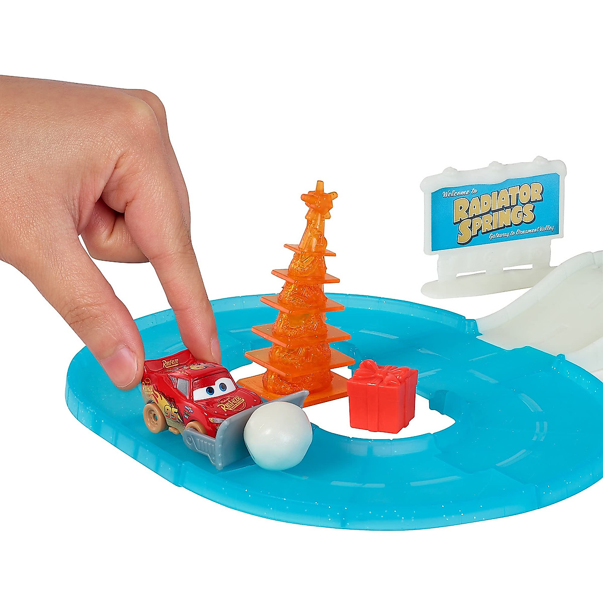 Disney Cars Toys ​Minis Advent Calendar Playset, One a Day Storytelling Racecar Accessories & Surprises, for Kids Age 3 Years and Older