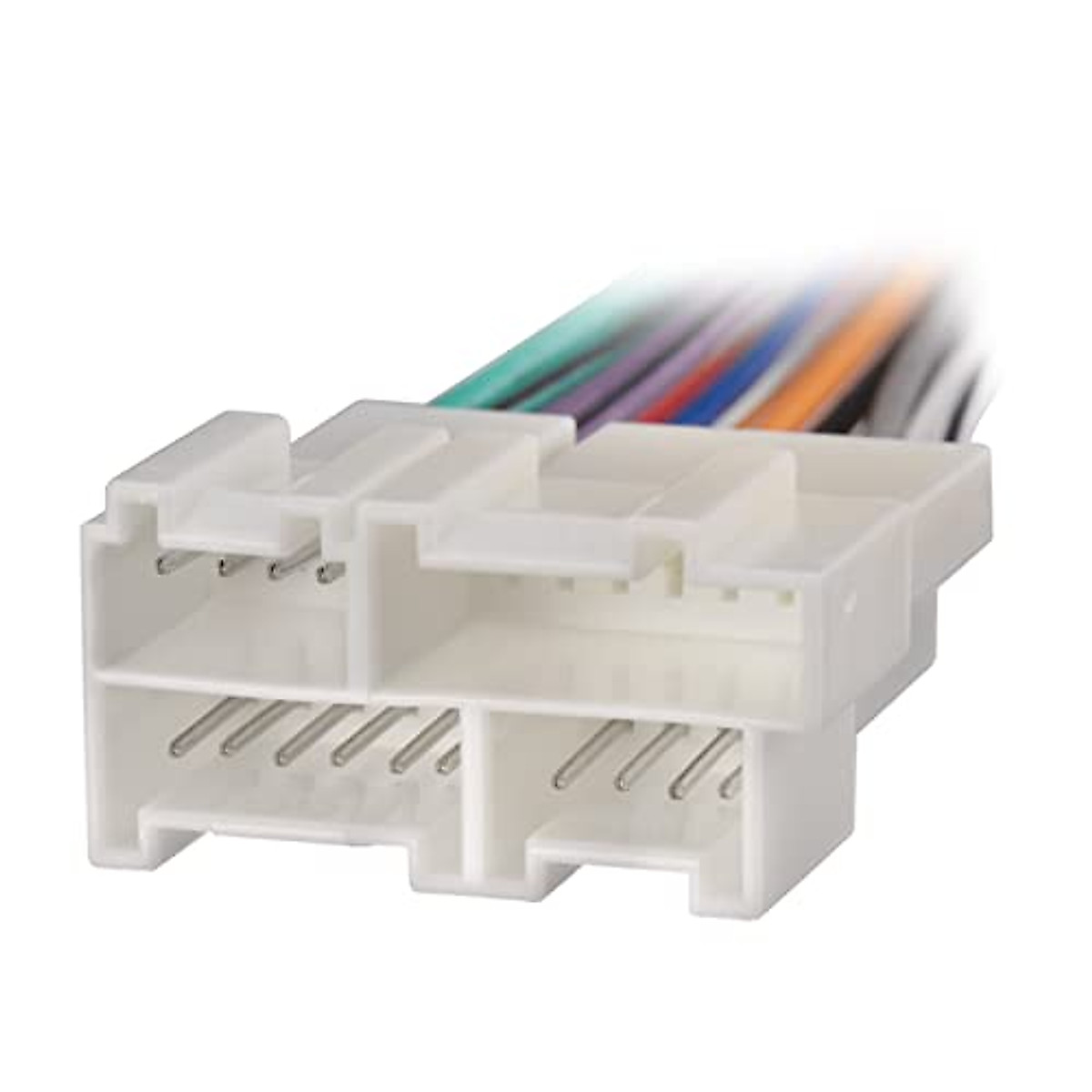 Bingfu Car Stereo Wiring Harness for Select 1986-2005 Buick Cadillac Chevrolet GMC Oldsmobile Pontiac Saturn Isuzu Vehicle DA31 Radio Wire Harness with Antenna Adapter