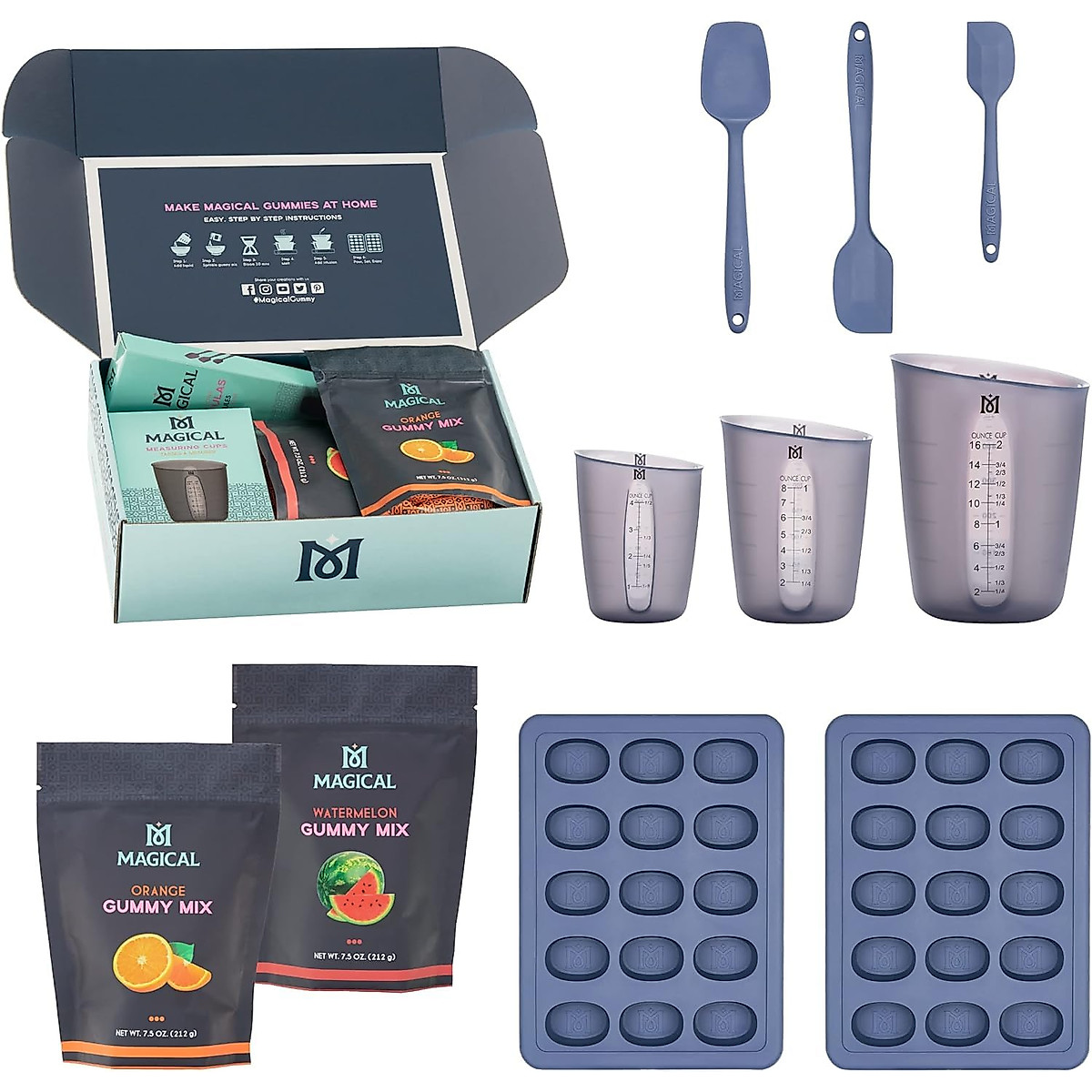 Magical Butter Machine Ultimate gummy making Kit Orange and Watermelon